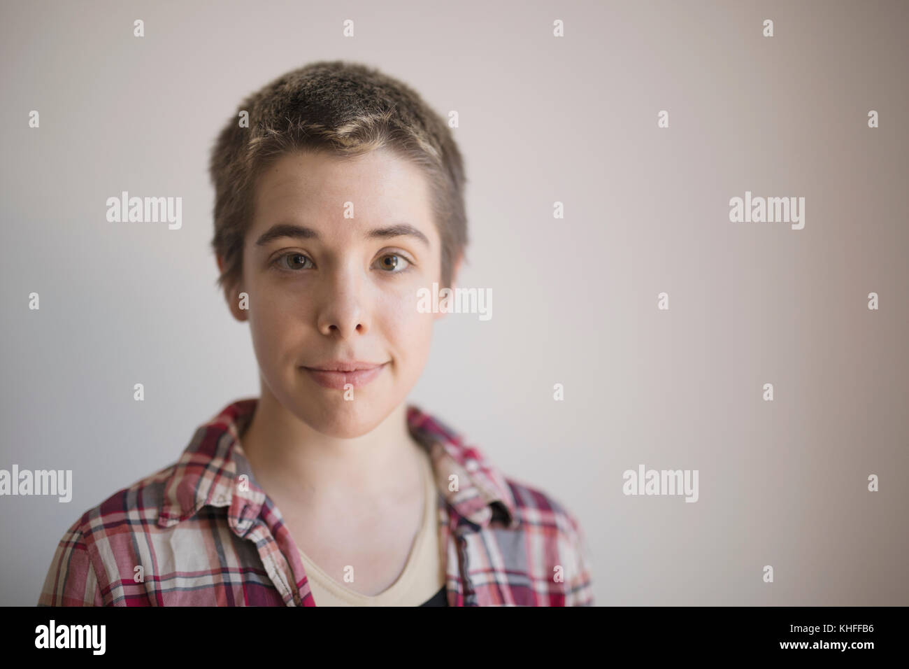 Portrait of a transgender person Stock Photo - Alamy