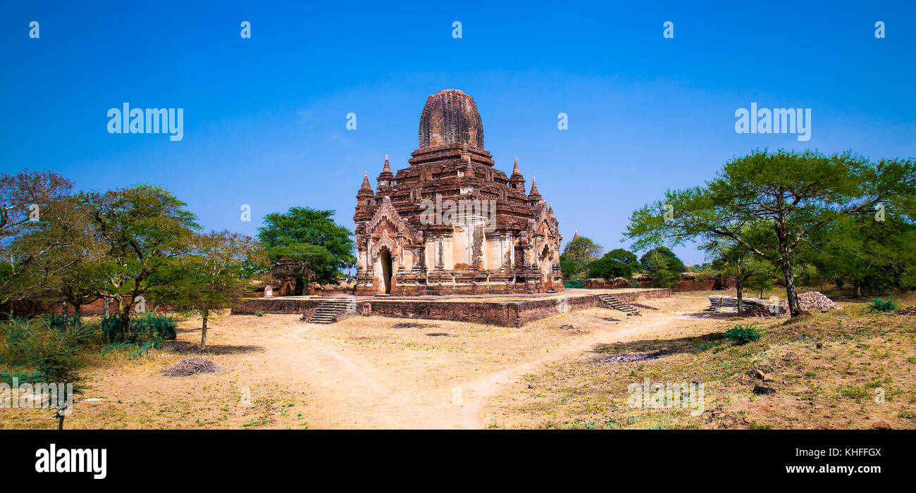 Thambula Temple in Bagan, Myanmar. Thambula Temple was built in 1255 ...