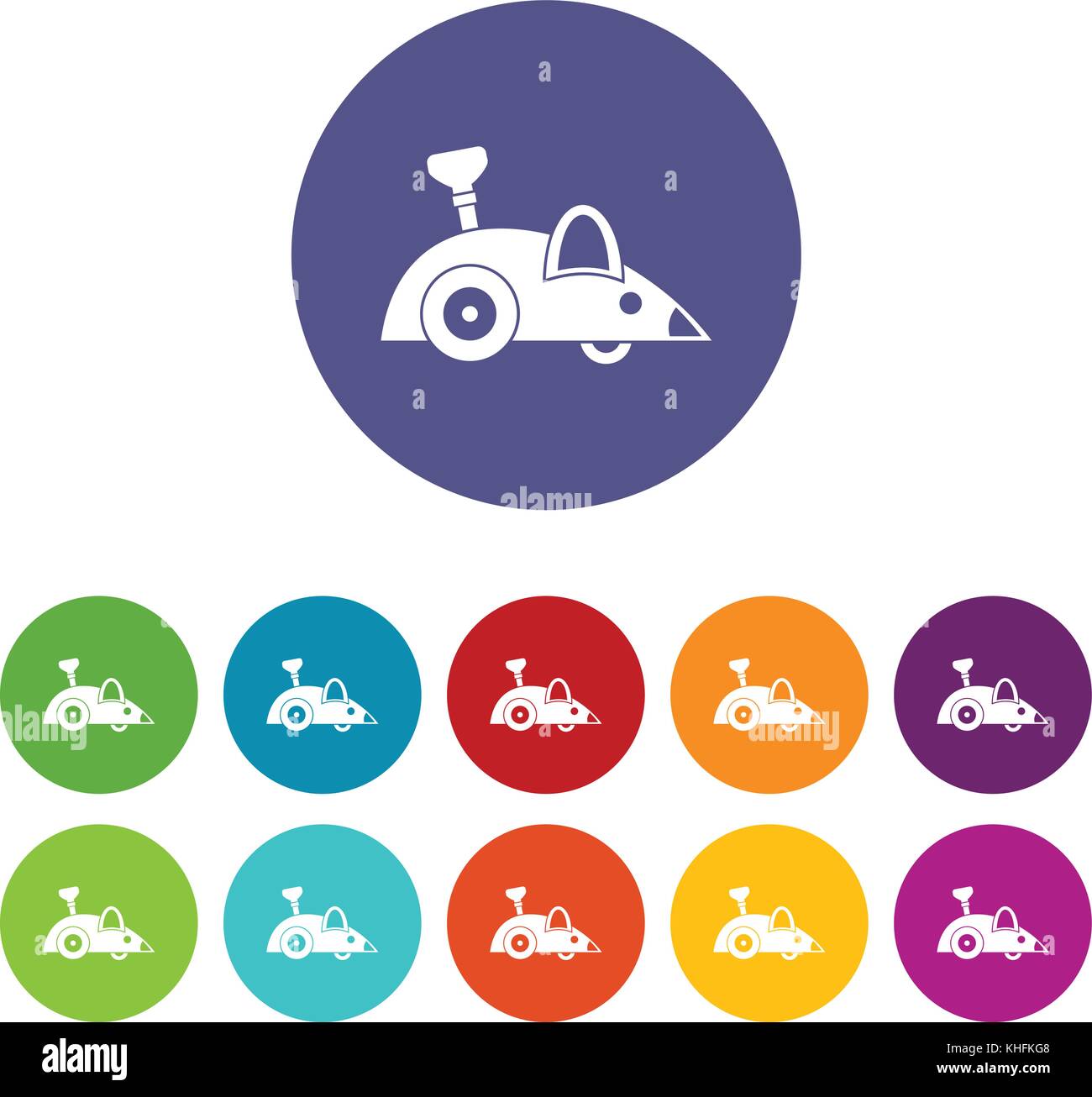 Clockwork Mouse Set Icons Stock Vector Image And Art Alamy