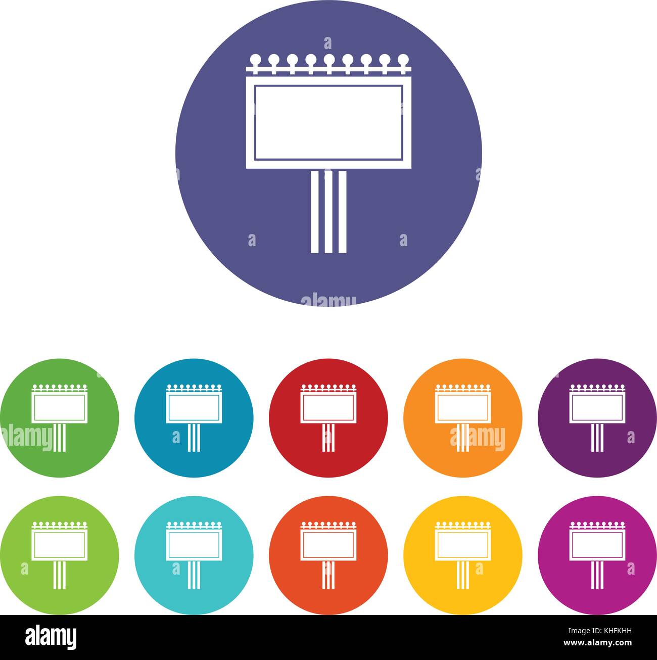 Board for statistics set icons Stock Vector Image & Art - Alamy