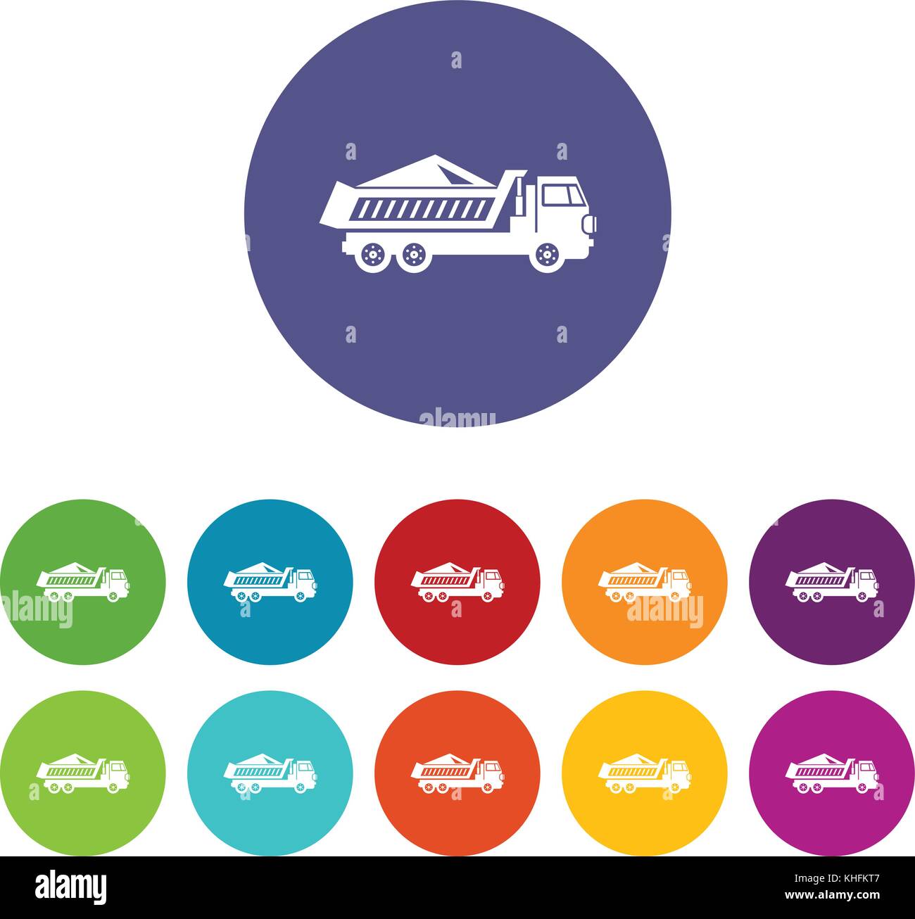 Dumper track Stock Vector Images - Alamy