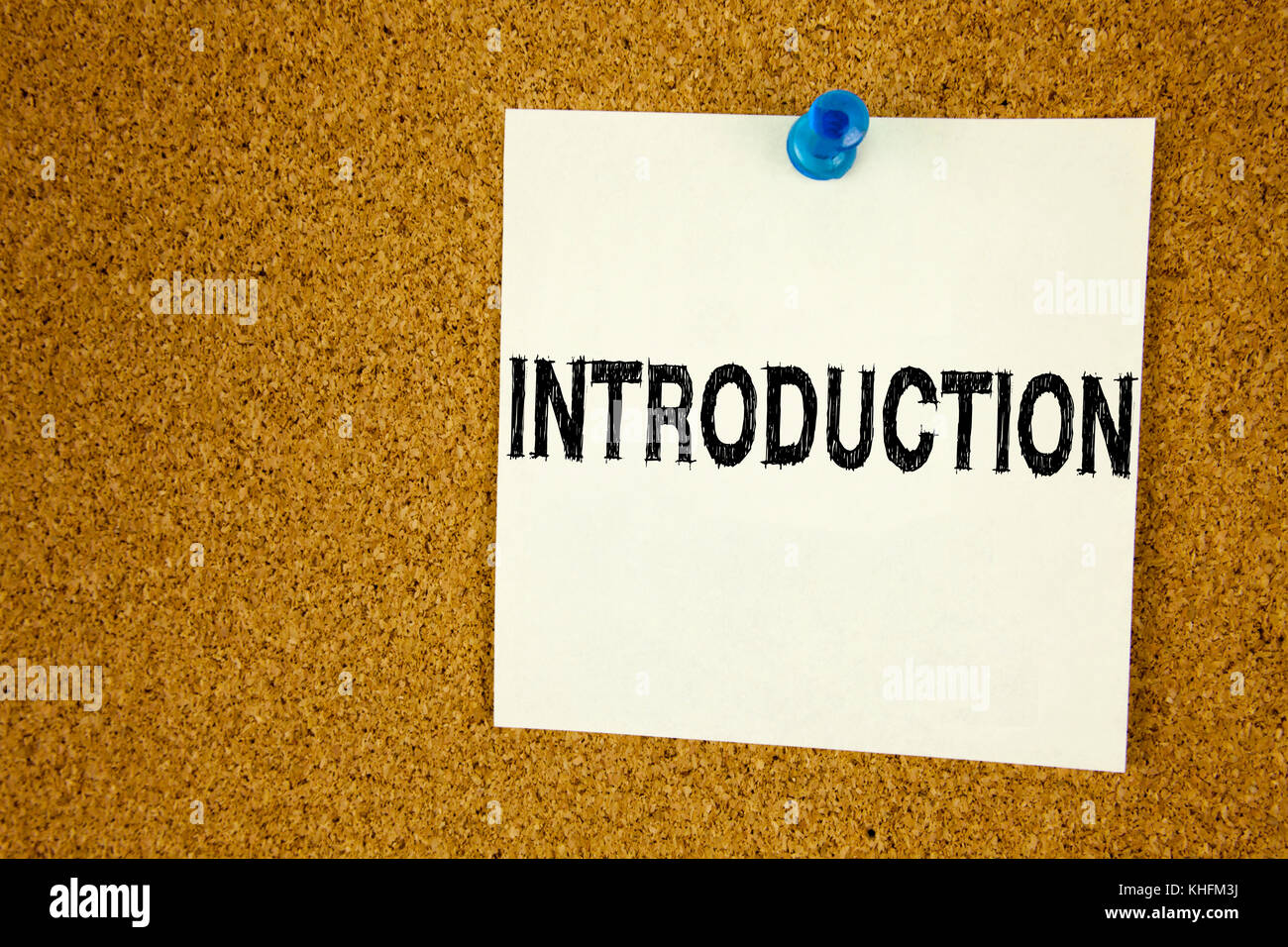 Conceptual hand writing text caption inspiration showing Introduction ...