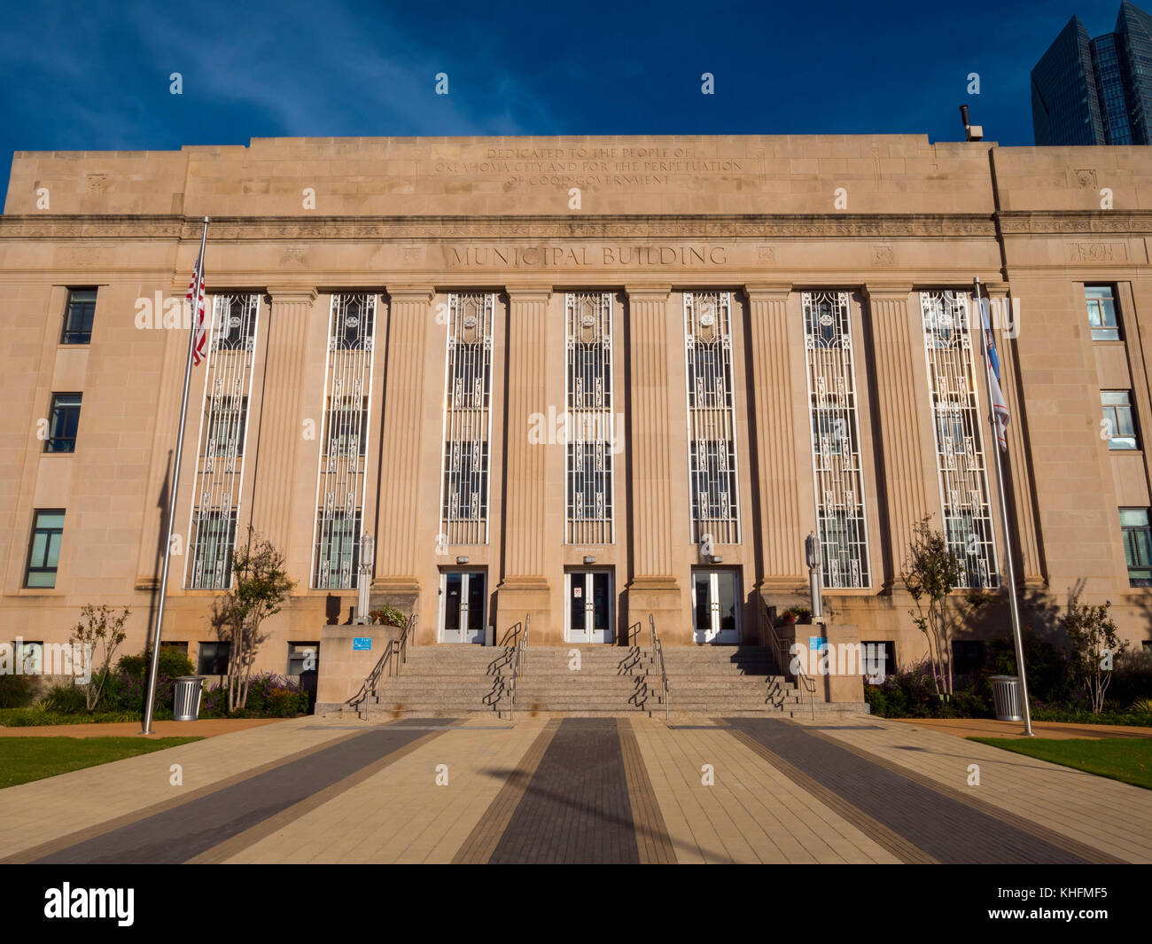 Municipal building in Oklahoma City Stock Photo - Alamy