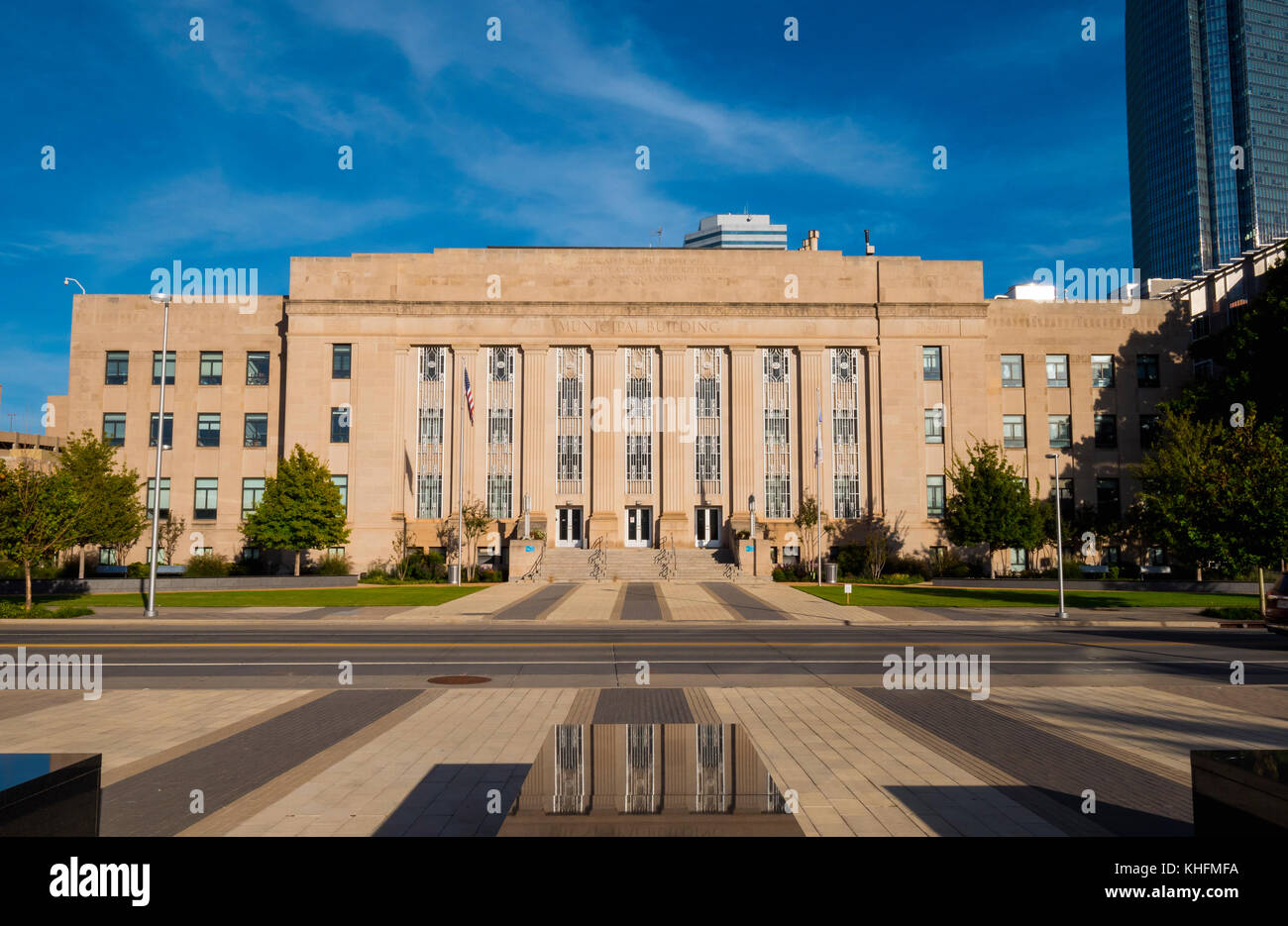 Municipal building in Oklahoma City Stock Photo - Alamy