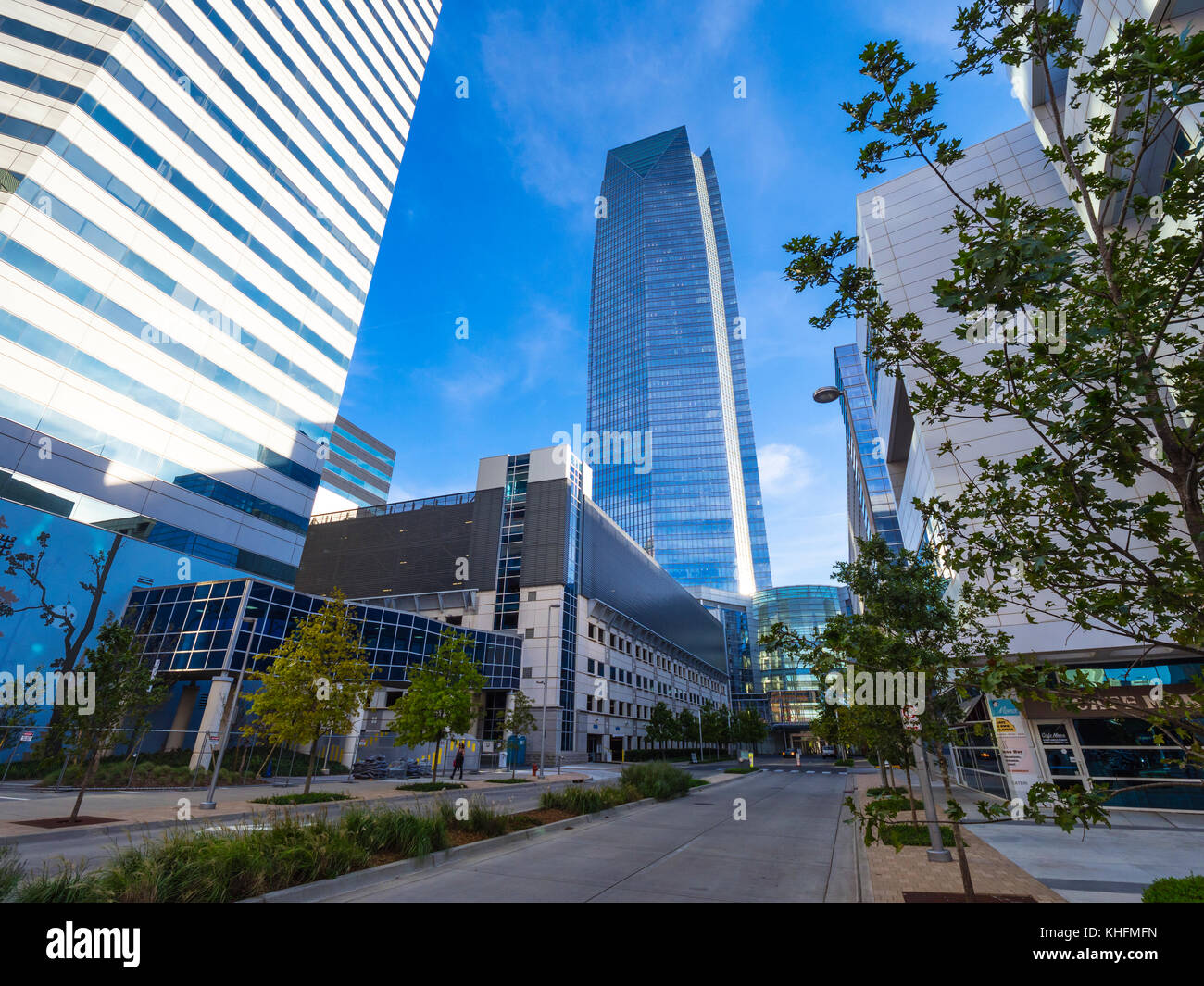 Devon Energy Tower in Oklahoma City Stock Photo - Alamy
