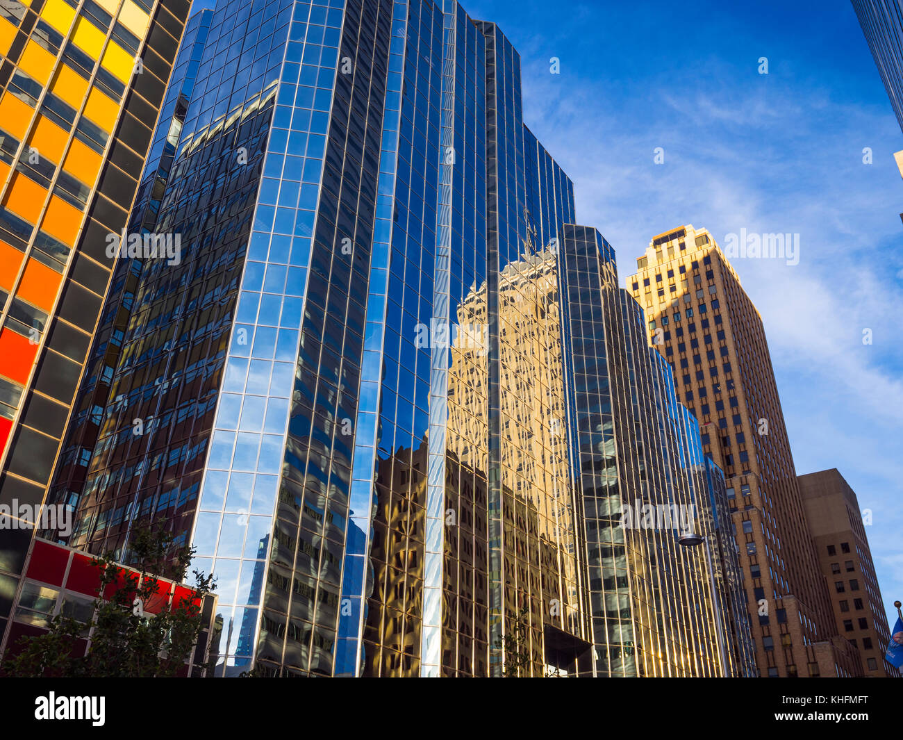 Beautiful buildings at Downtown Oklahoma City Stock Photo - Alamy