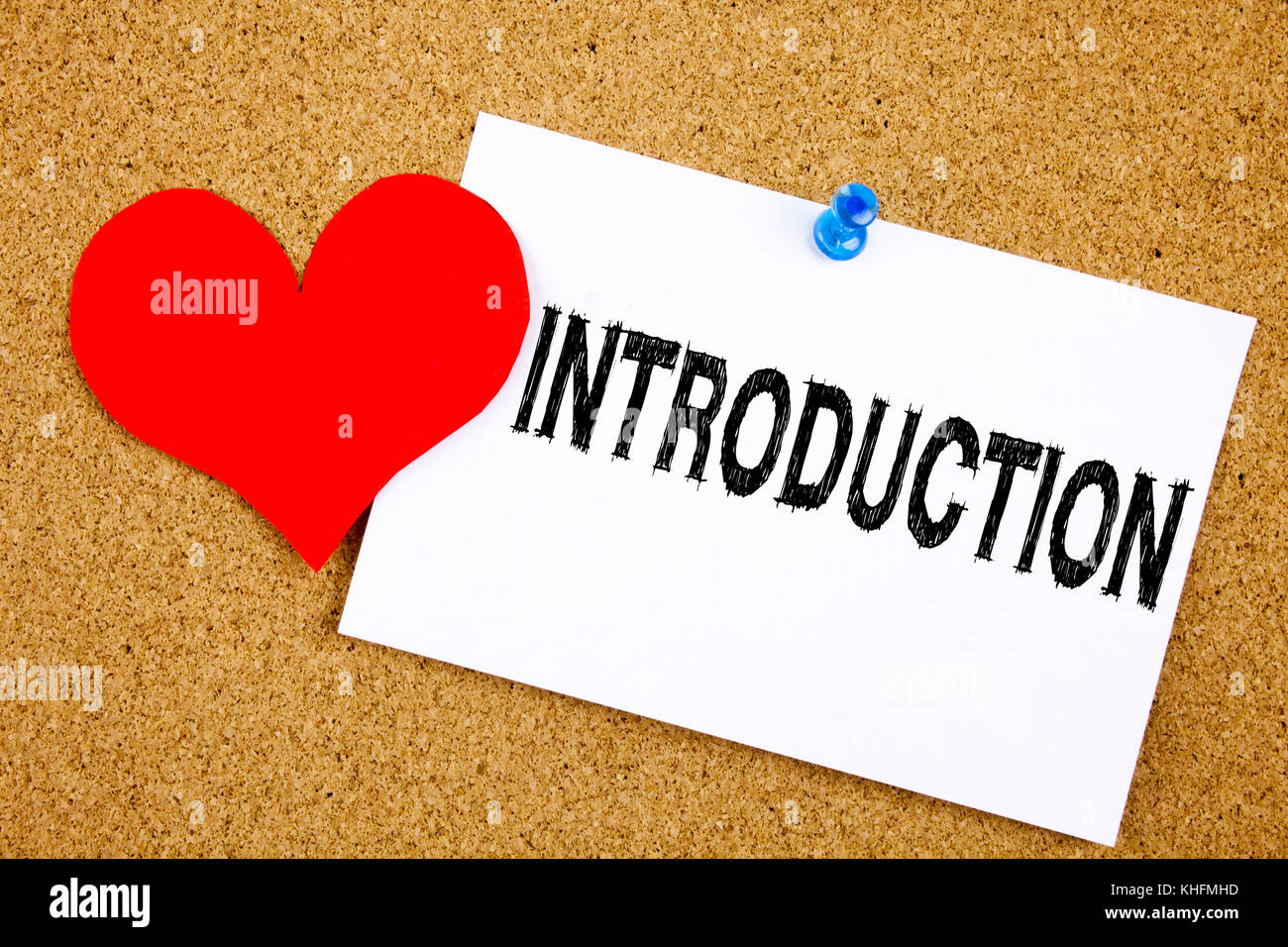 Conceptual hand writing text caption inspiration showing Introduction ...