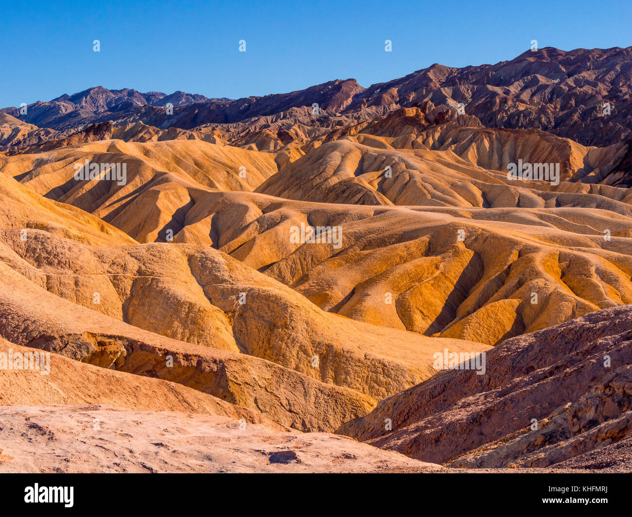 Beautiful scenery at Death Valley National Park California Stock Photo ...