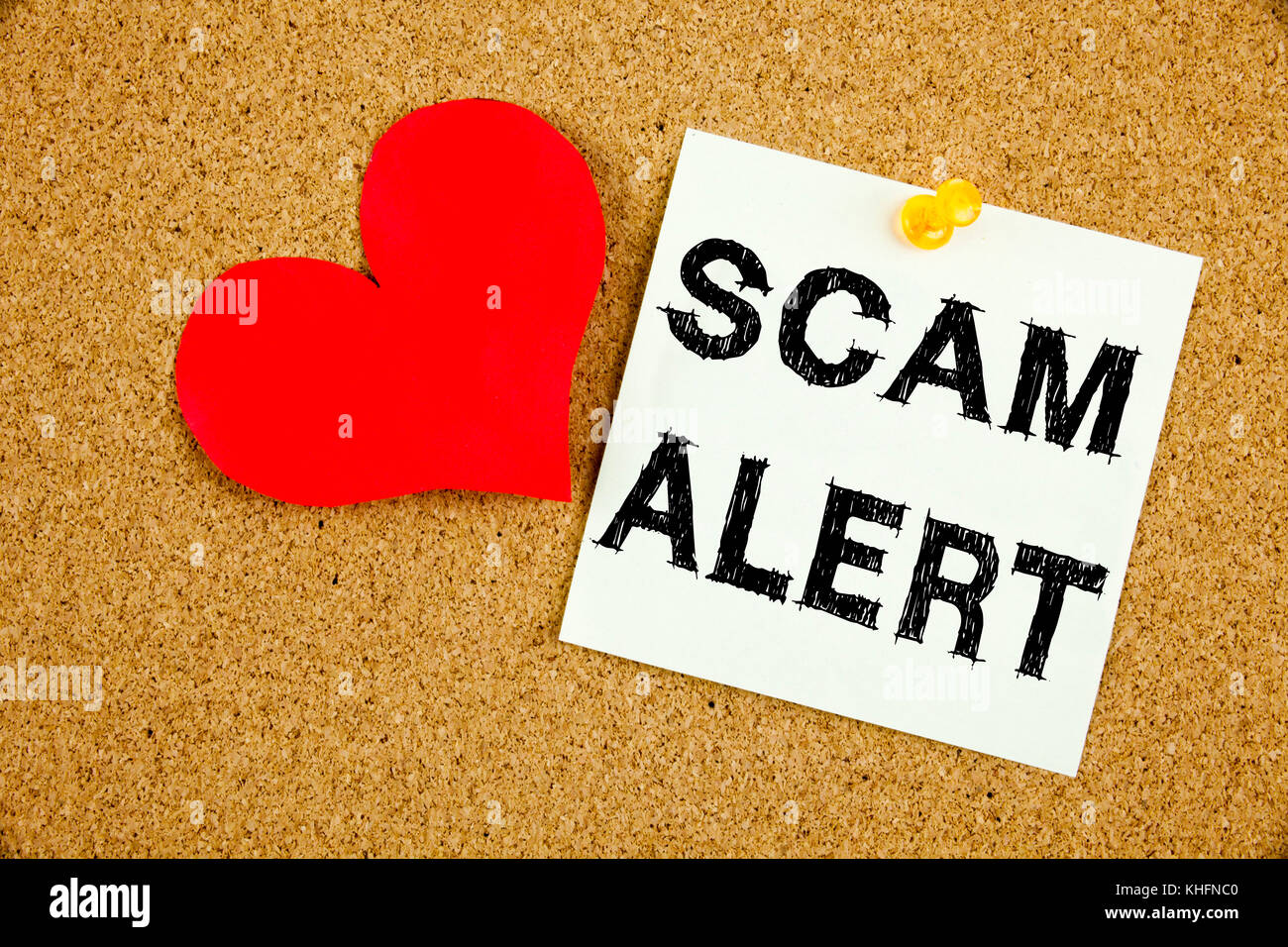 Conceptual hand writing text caption inspiration showing Scam Alert ...