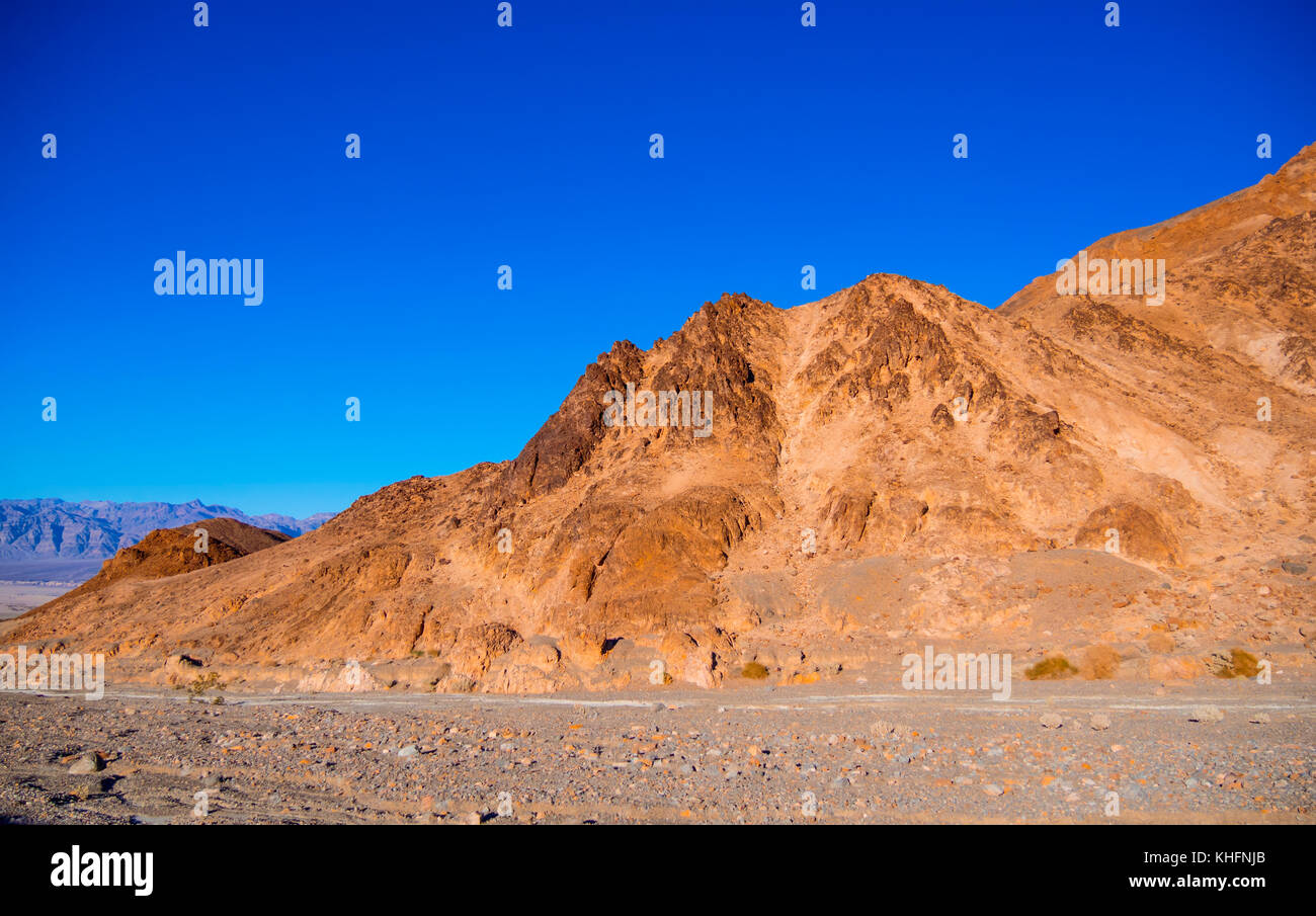 The colourful Death Valley National Park at sunset Stock Photo - Alamy