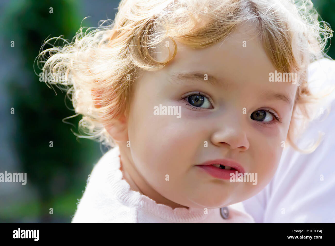 Image of cute baby two years old Stock Photo - Alamy