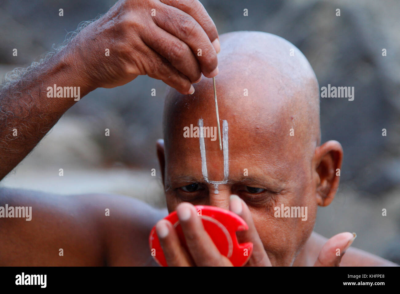 Sadhu (Baba), Indian Holy Man, Badarinath, Himalayas, India (© Saji ...