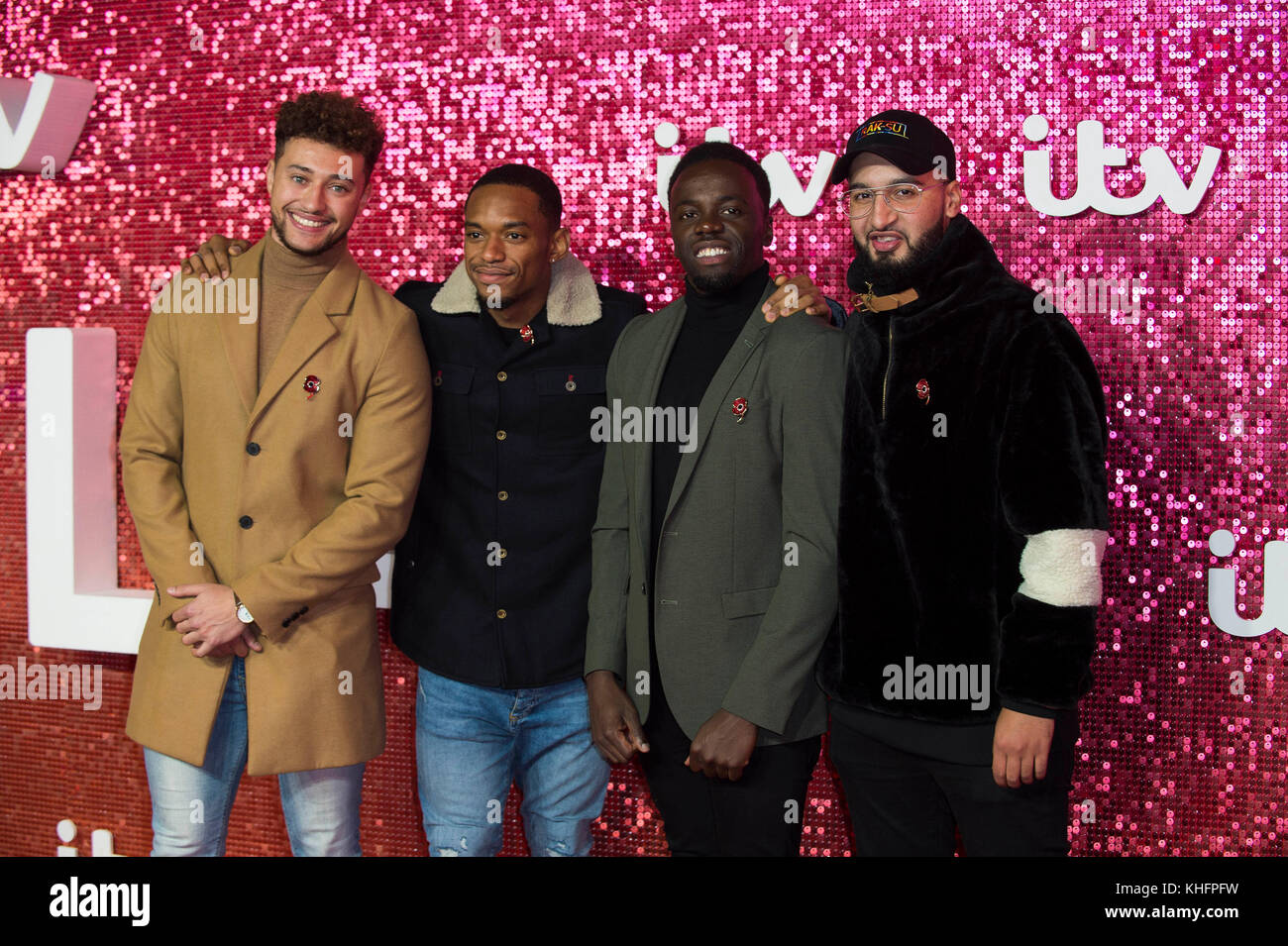 London, UK. Rak-Su at the ITV Gala held at the London Palladium on ...