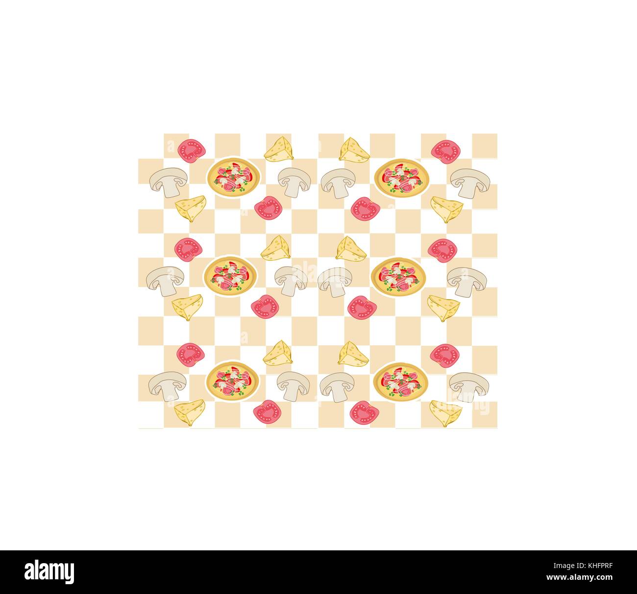 Pizza retro background Stock Vector Image & Art - Alamy
