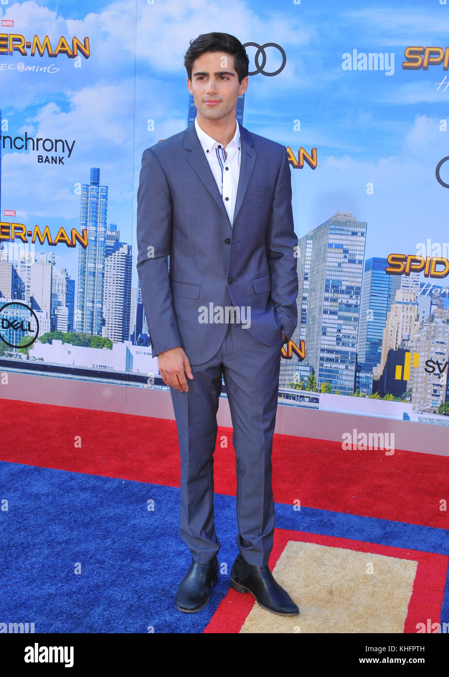 HOLLYWOOD, CA - JUNE 28: Max Ehrich attends the premiere of Columbia ...