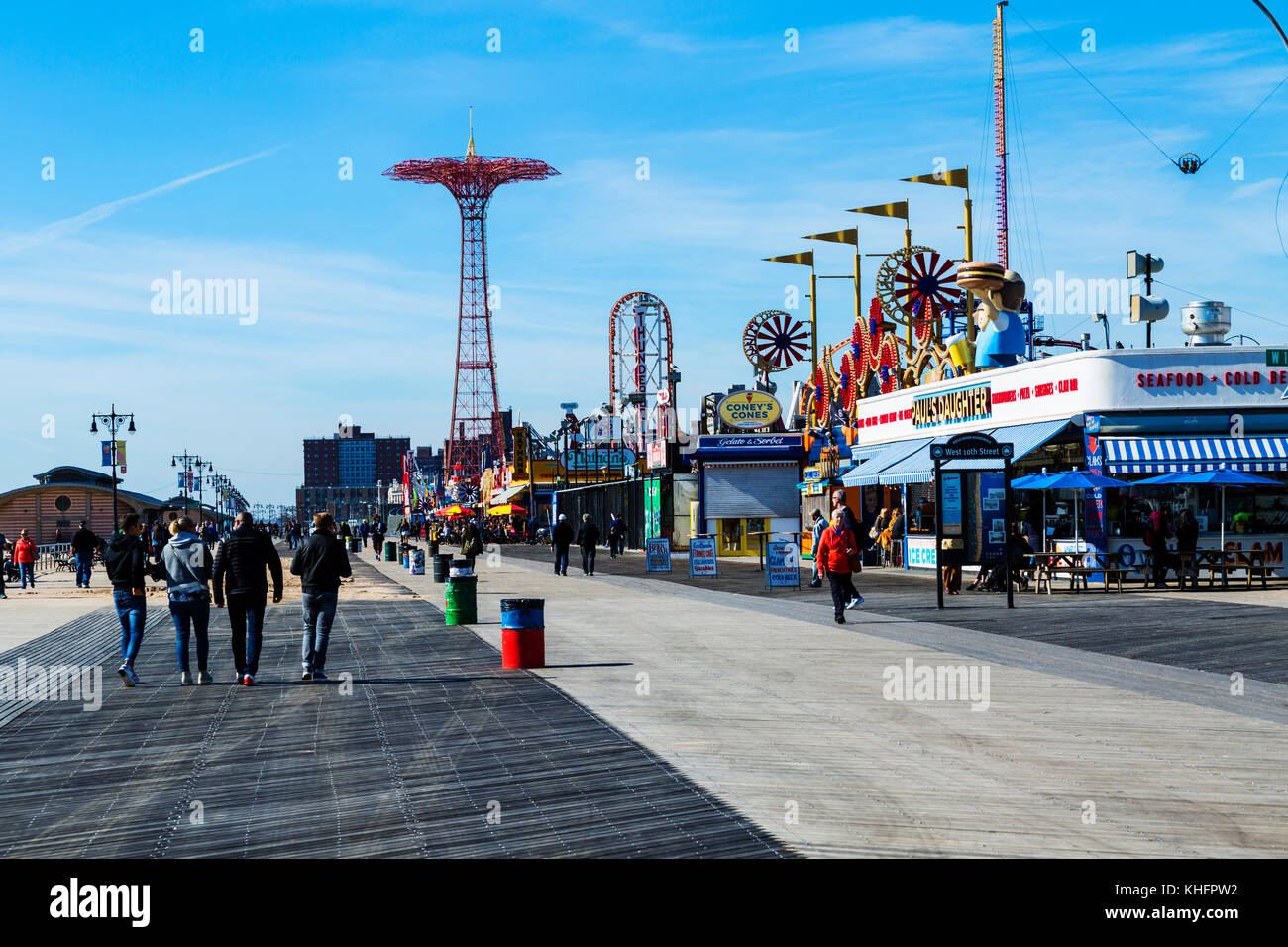 Coney Island, Brooklyn New York City USA Stock Photo - Alamy