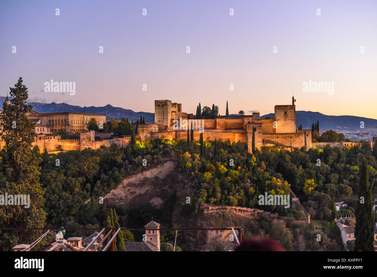 Alhambra winter hi-res stock photography and images - Alamy