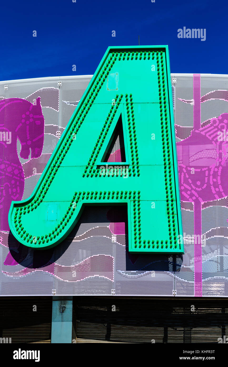 Large Letters on Carnival Rides. Coney Island, Brooklyn New York City ...