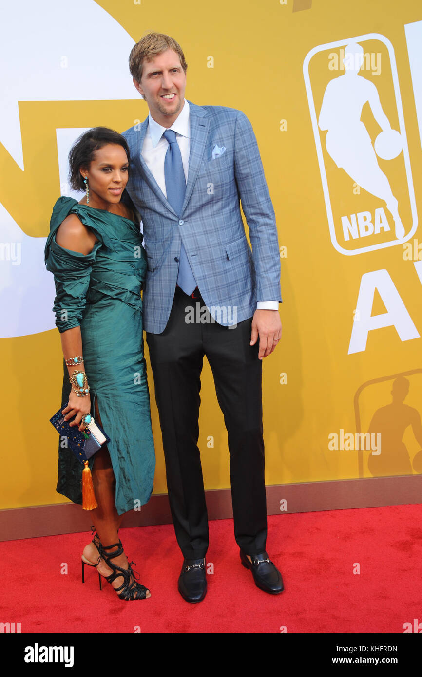 NEW YORK, NY - JUNE 26: Dirk Nowitzki attends the 2017 NBA Awards at ...