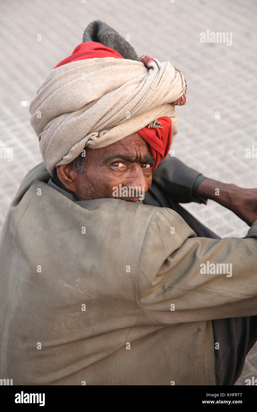 Sadhu (Baba), Indian Holy Man, Badarinath, Himalayas, India (© Saji ...