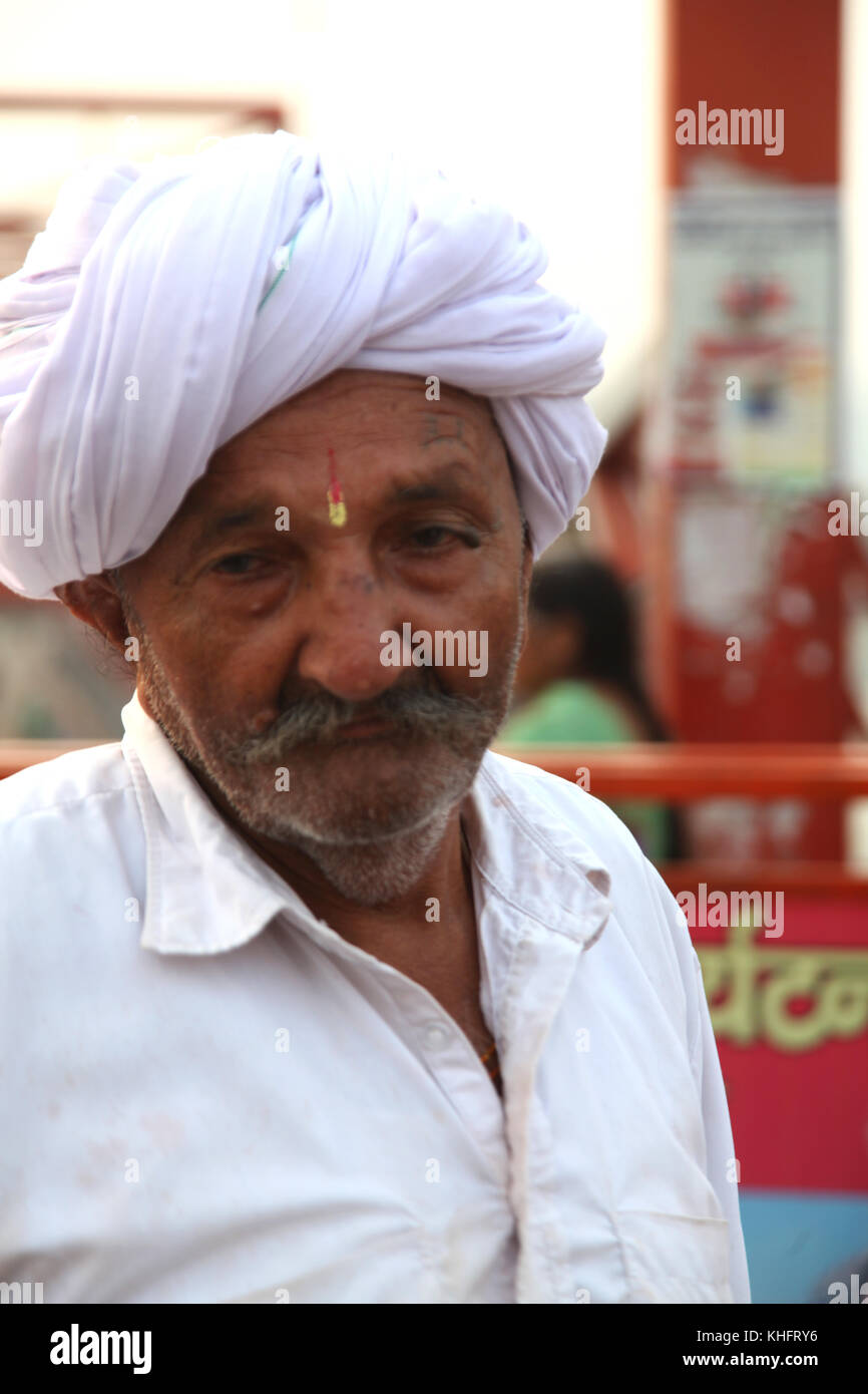 Sadhu (Baba), Indian Holy Man, Badarinath, Himalayas, India (© Saji ...