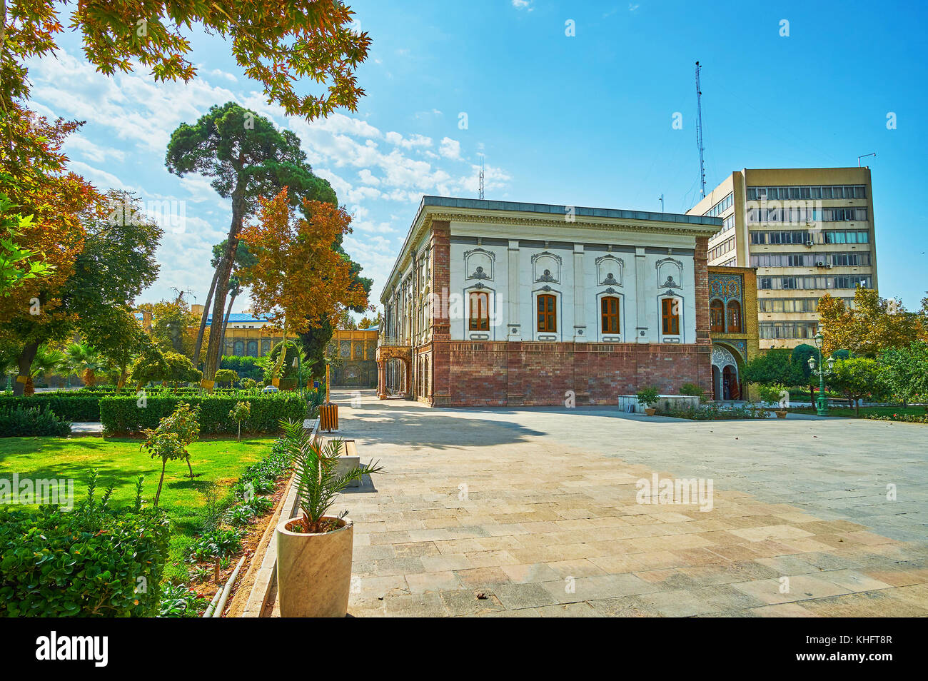 The Golestan complex is famous for its splendid medieval palaces, such ...