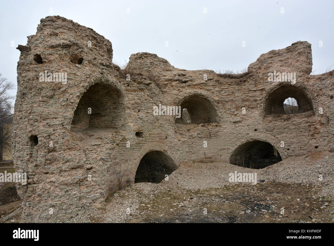 Ruins fort in russia hi-res stock photography and images - Alamy