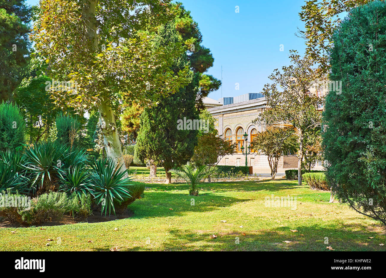 The Golestan garden is the perfect place to relax in shade, enjoy the ...
