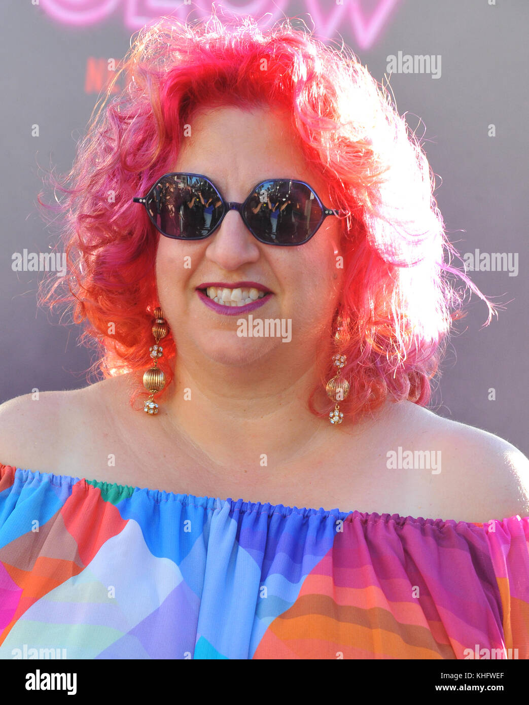 LOS ANGELES, CA - JUNE 21: Jenji Kohan attends the premiere of 'GLOW ...