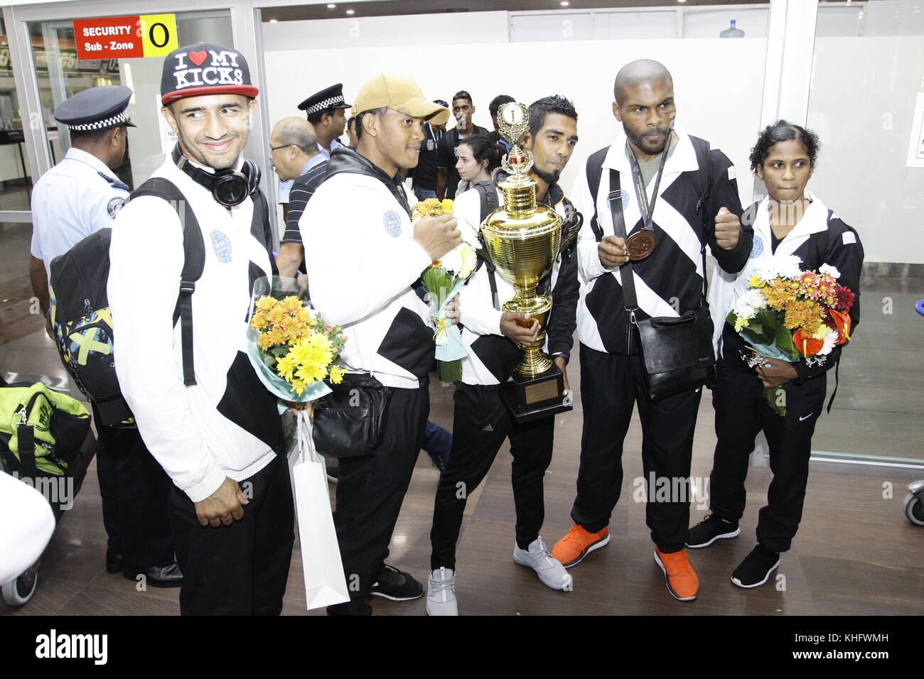 KICK-BOXING. CHAMPION DU MONDE POUR LA 2ÈME FOIS. Fabrice Bauluck Stock ...