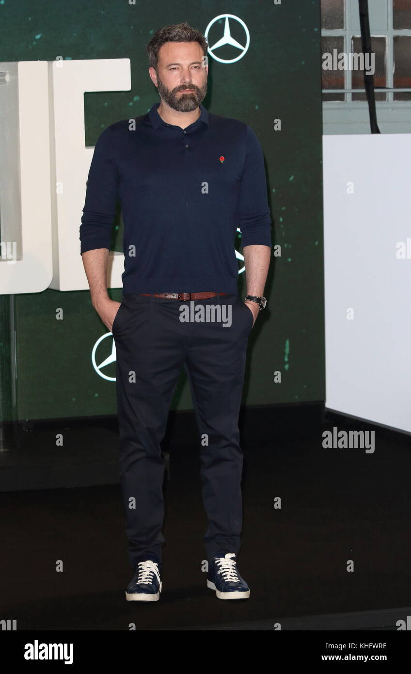 London, UK. Ben Affleck at the Justice League Photocall at The College ...
