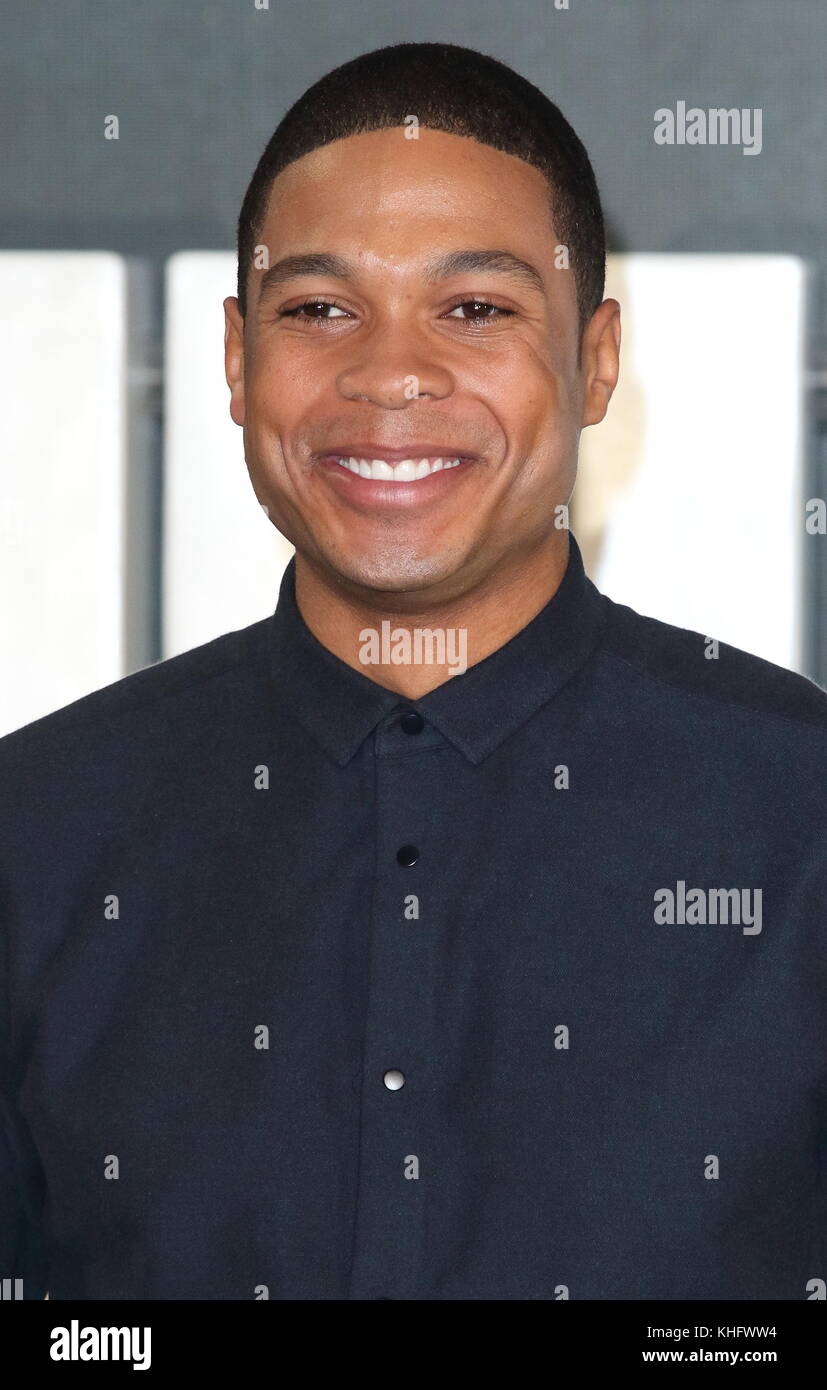 London, UK. Ray Fisher at the Justice League Photocall at The College ...