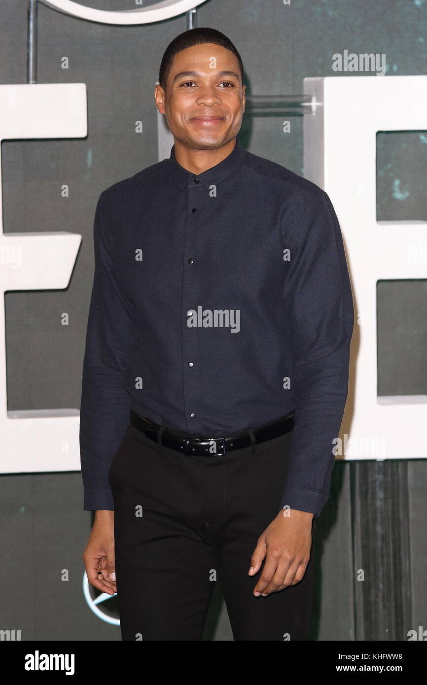 London, UK. Ray Fisher at the Justice League Photocall at The College ...