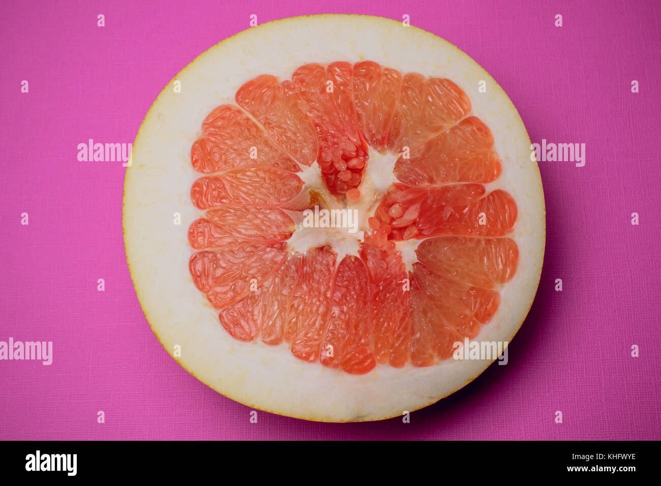 citrus isolated pomelo fruit fresh red food Stock Photo - Alamy