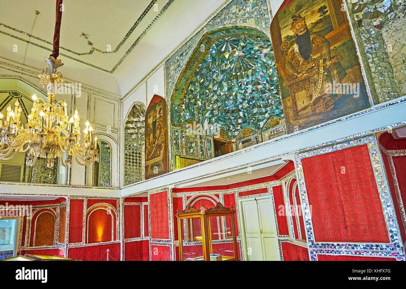 TEHRAN, IRAN - OCTOBER 11, 2017: Talar-e Almas (Hall of Diamonds) of ...