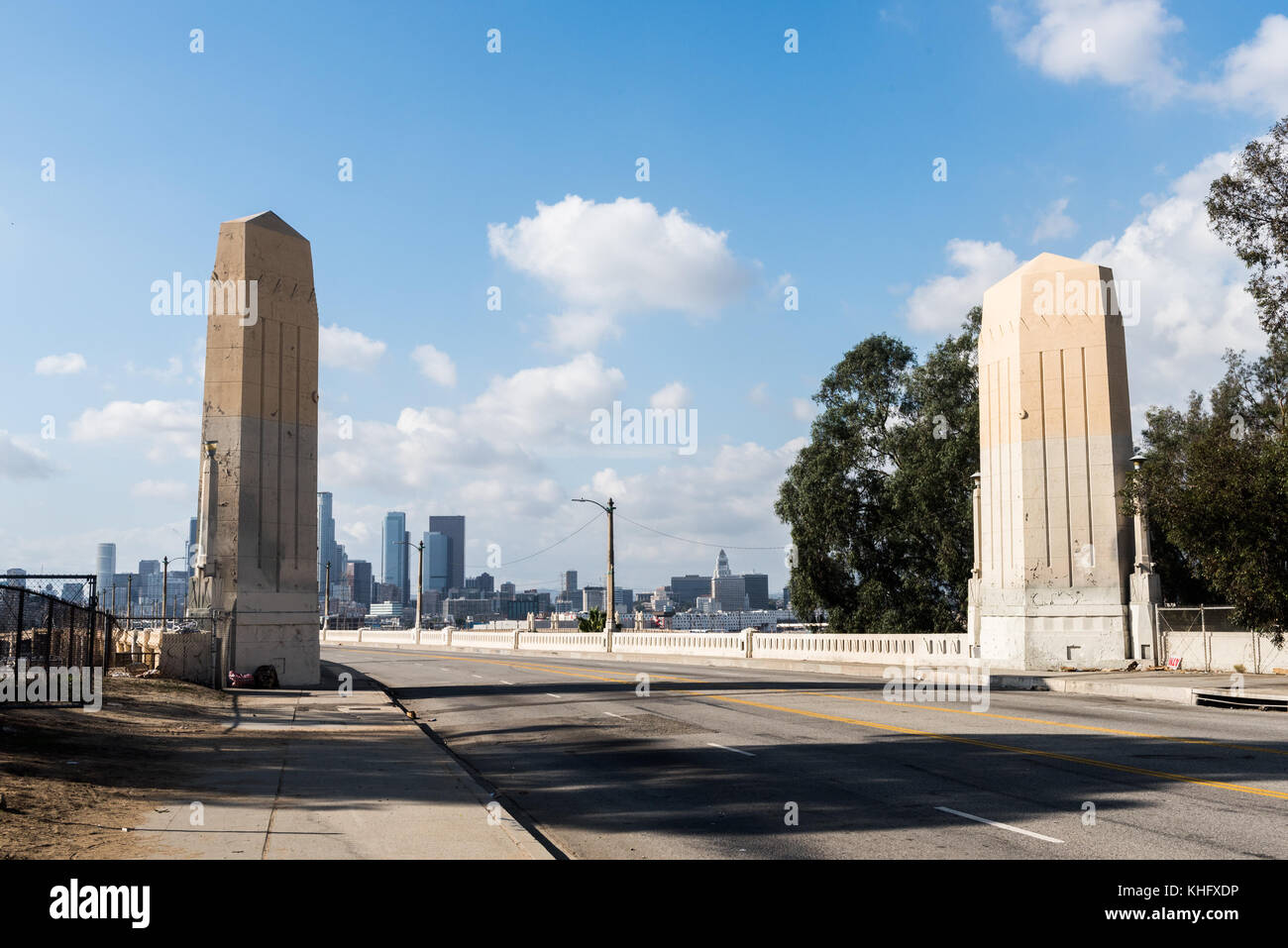 6th street bridge in Los Angeles. Now demolished the Sixth Street ...
