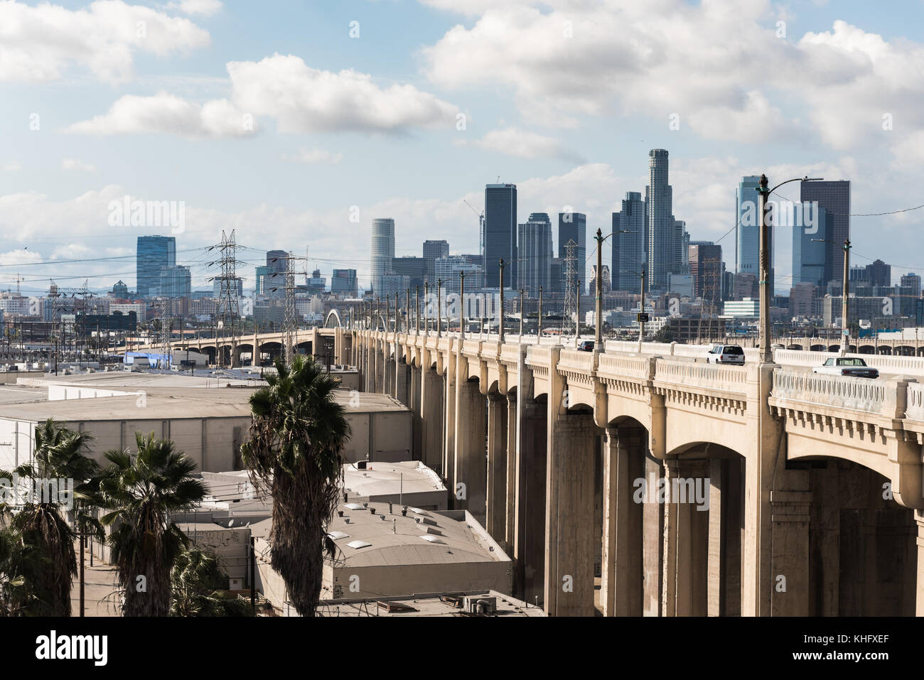 6th street bridge in Los Angeles. Now demolished the Sixth Street ...