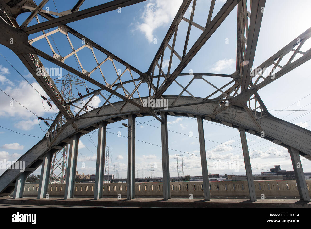 6th street bridge in Los Angeles. Now demolished the Sixth Street ...