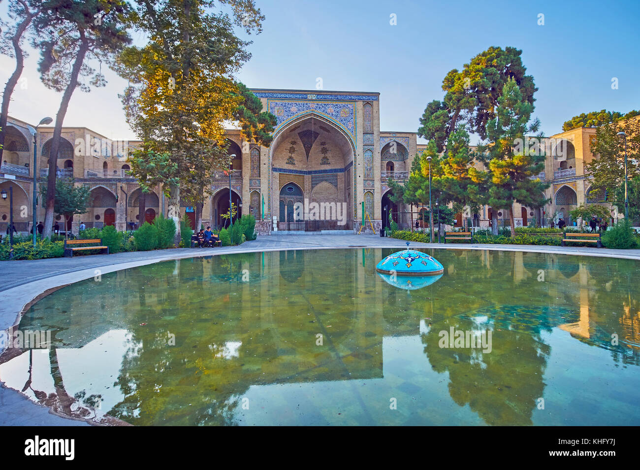 TEHRAN, IRAN - OCTOBER 11, 2017: The medieval Sepahsalar (Shahid ...