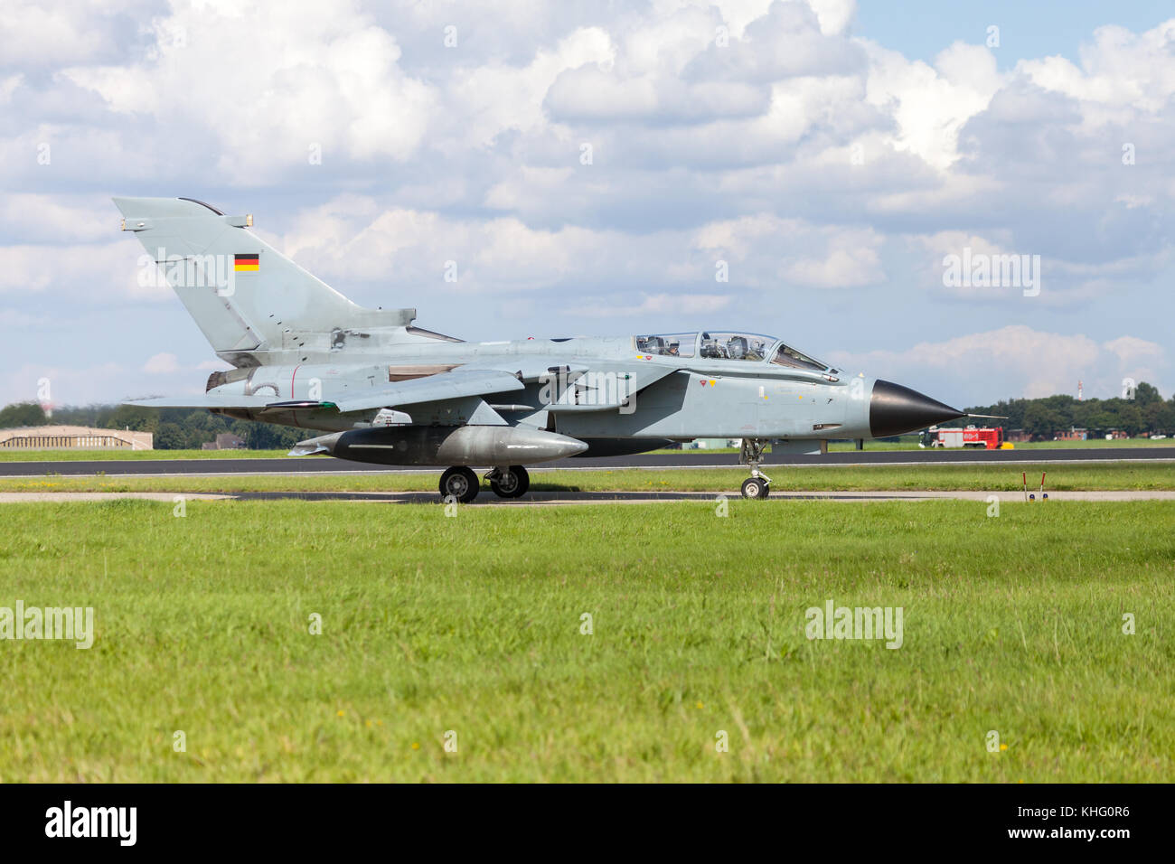 german jet fighter drives on military airbase Stock Photo - Alamy