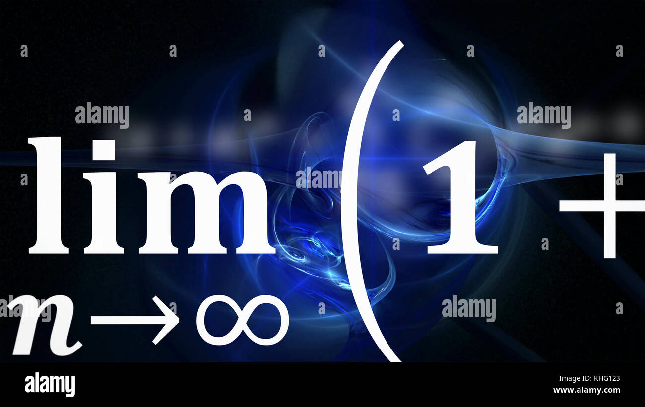 Math equations flying and disappearing in distance Stock Photo - Alamy