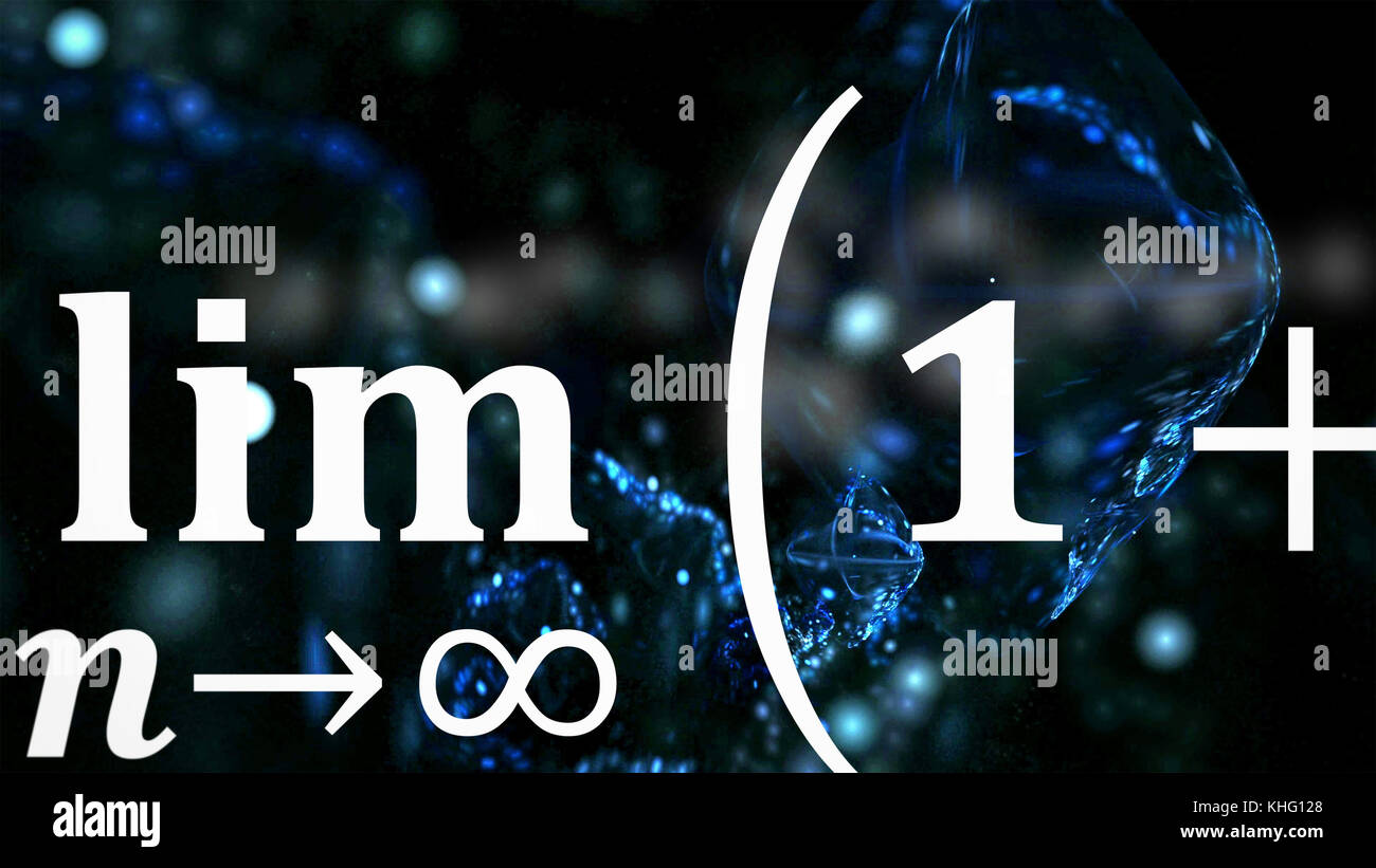 Math equations flying and disappearing in distance Stock Photo - Alamy