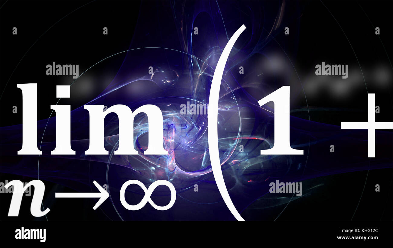 Math equations flying and disappearing in distance Stock Photo - Alamy