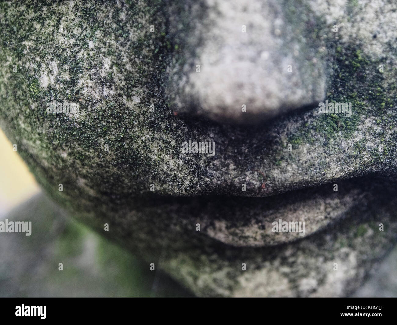 Face of a Statue Stock Photo - Alamy