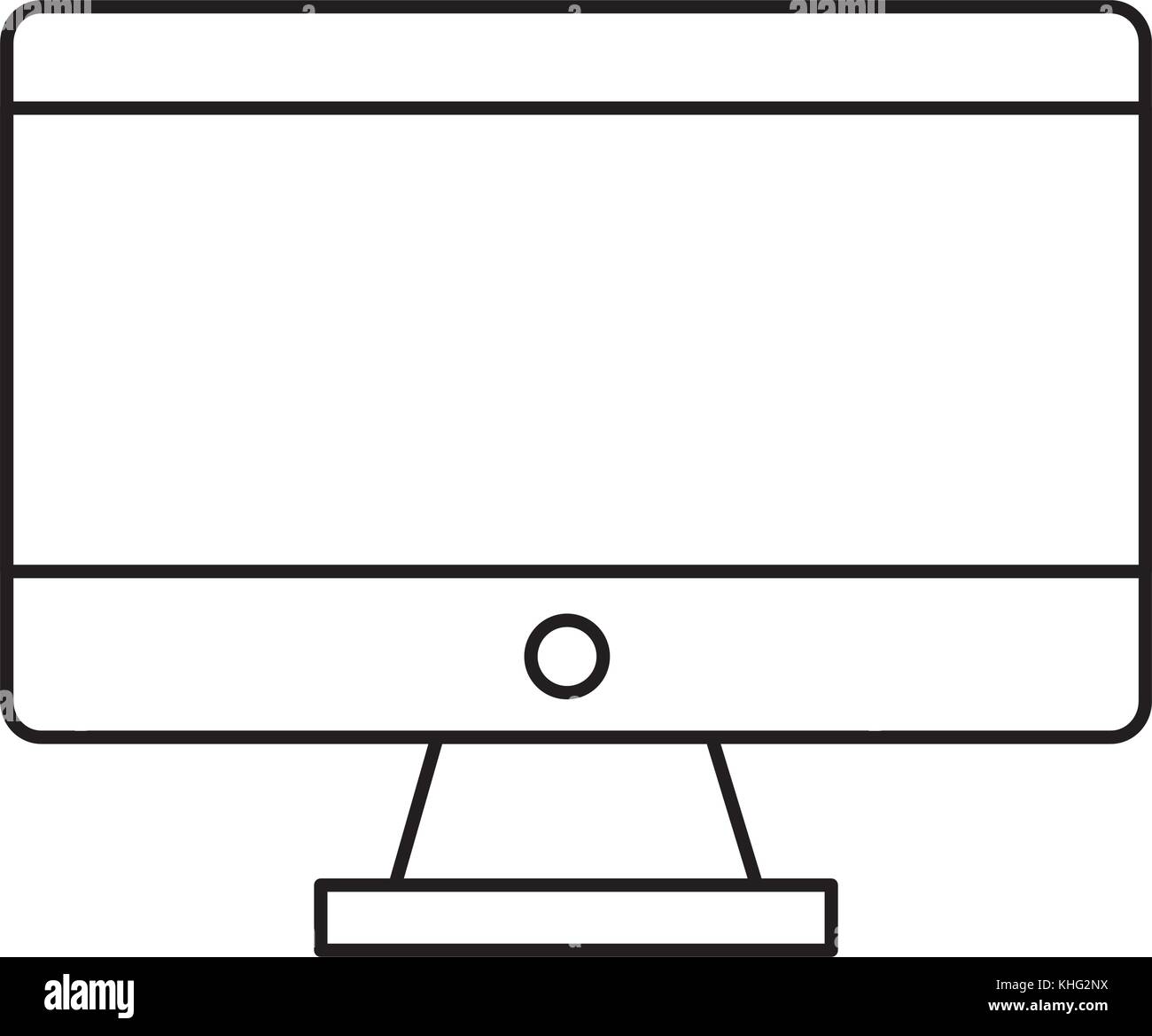 Computer of device gadget technology and electronic theme Isolated ...
