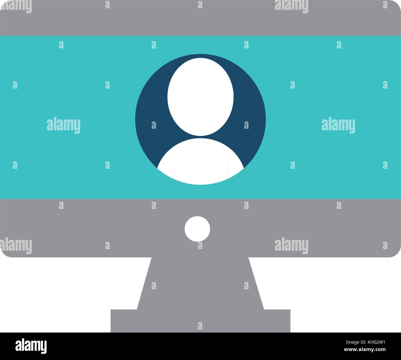 Computer and user of device gadget technology and electronic theme ...