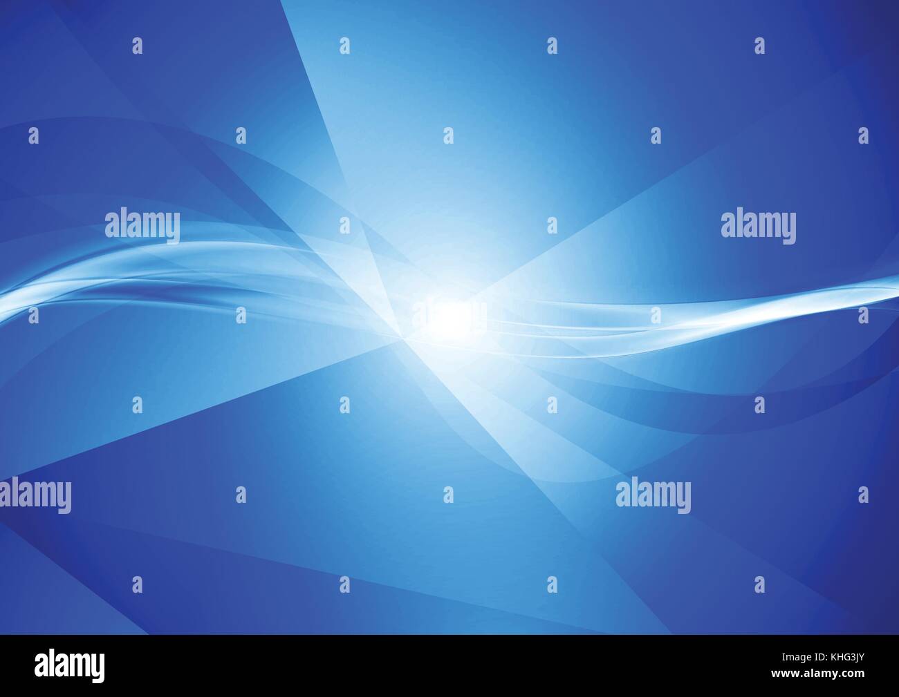 Abstract deep blue tech wavy vector design background Stock Vector ...