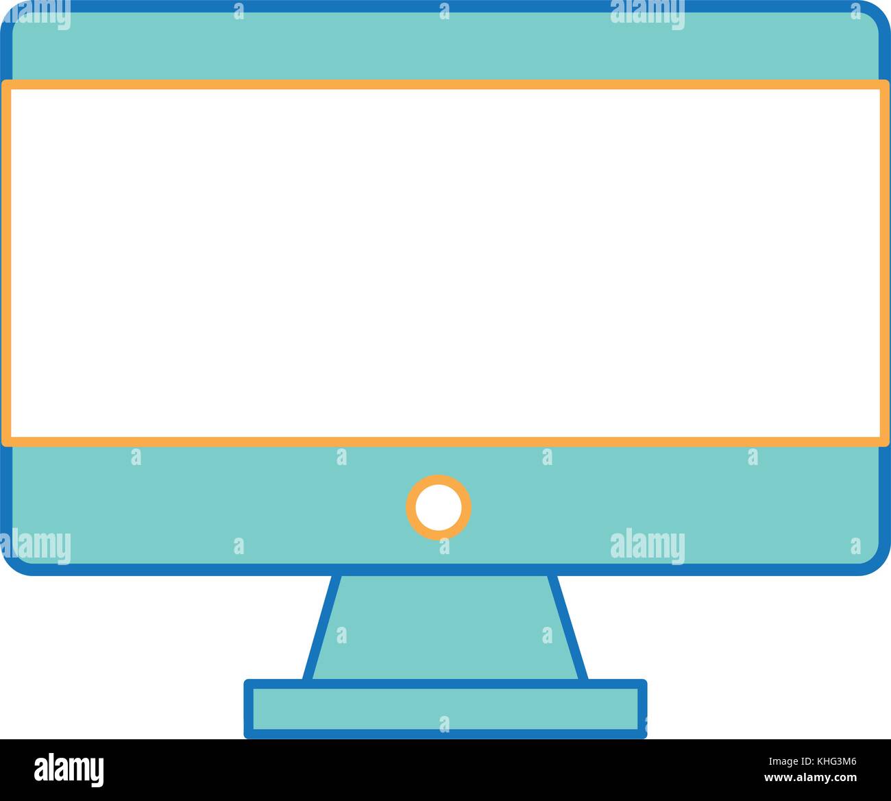 Computer of device gadget technology and electronic theme Isolated ...