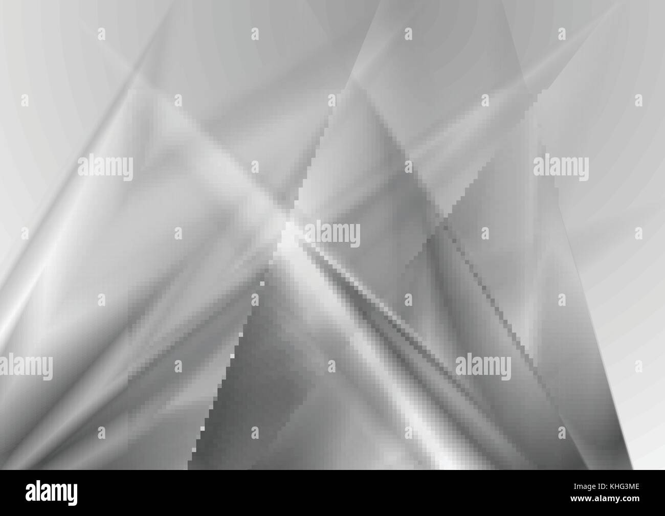 Grey glossy silver metal gradient background. Vector tech graphic ...
