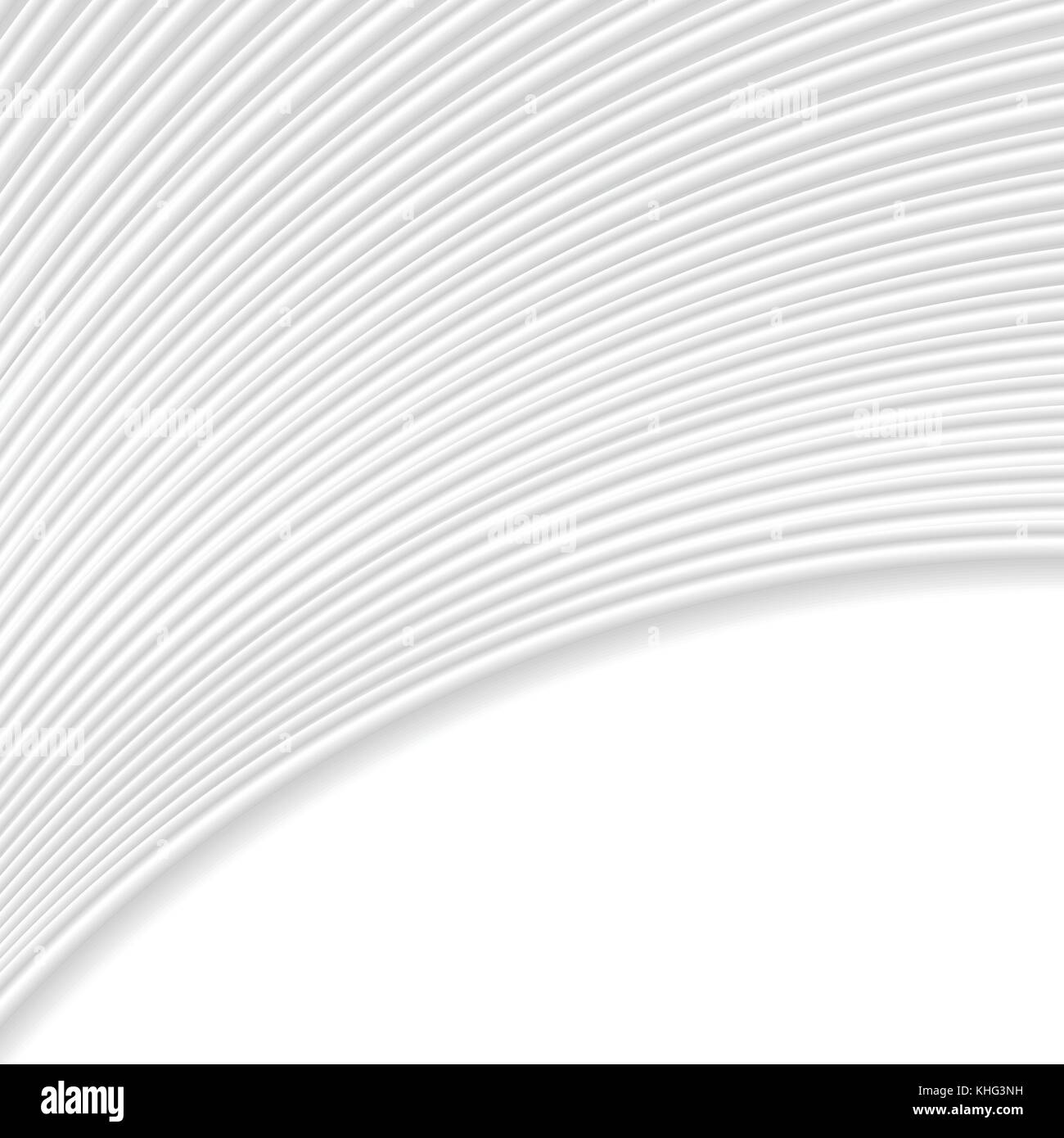 Abstract grey white curved lines and waves vector background Stock ...